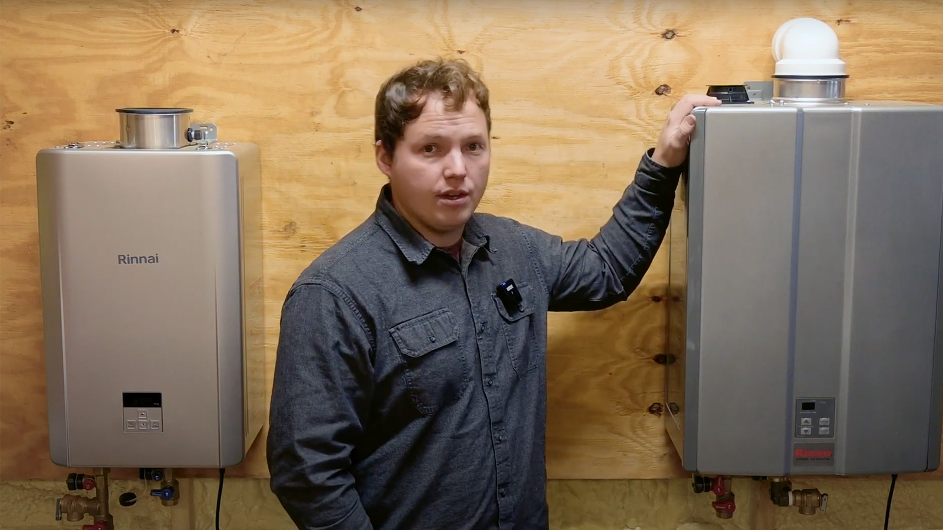 Install Gas Tankless Water Heater Supply Lines| Rinnai